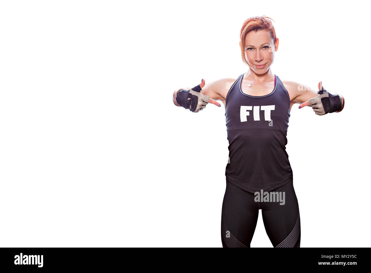Female fitness trainer hi-res stock photography and images - Alamy