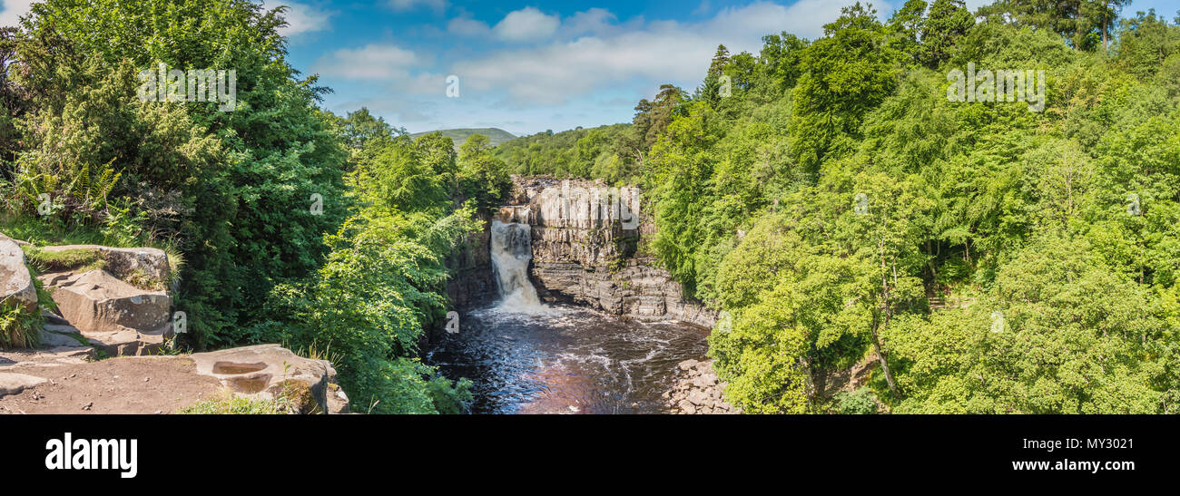 High force waterfall teesdale hi-res stock photography and images - Alamy