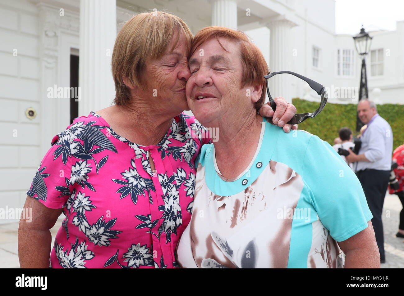 Twin sisiters Mairead Manley (left) and Breda Kennedy, survivors of the ...