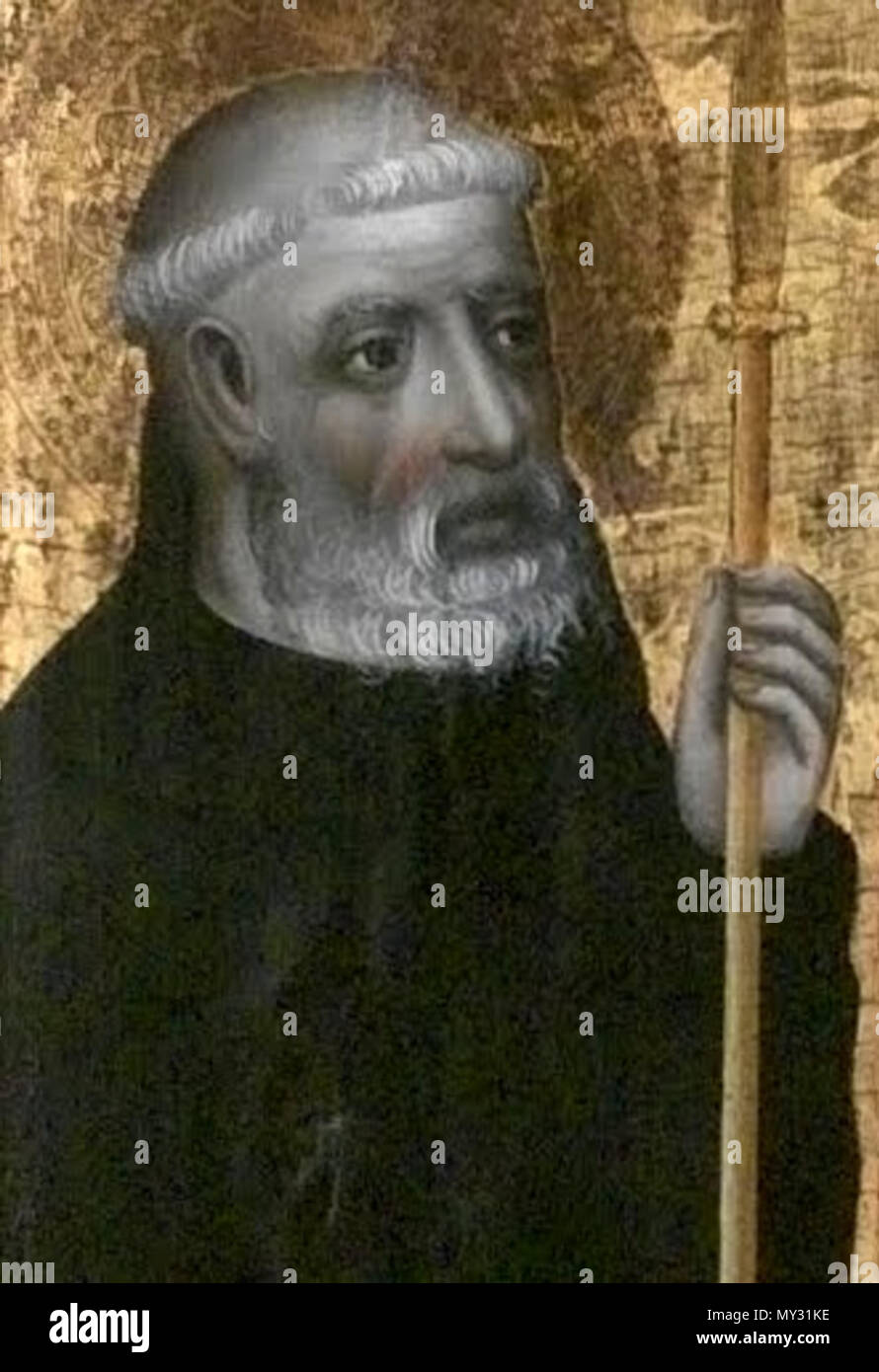 . English: Saint Procopius of Bohemia from the Votive Painting of ...