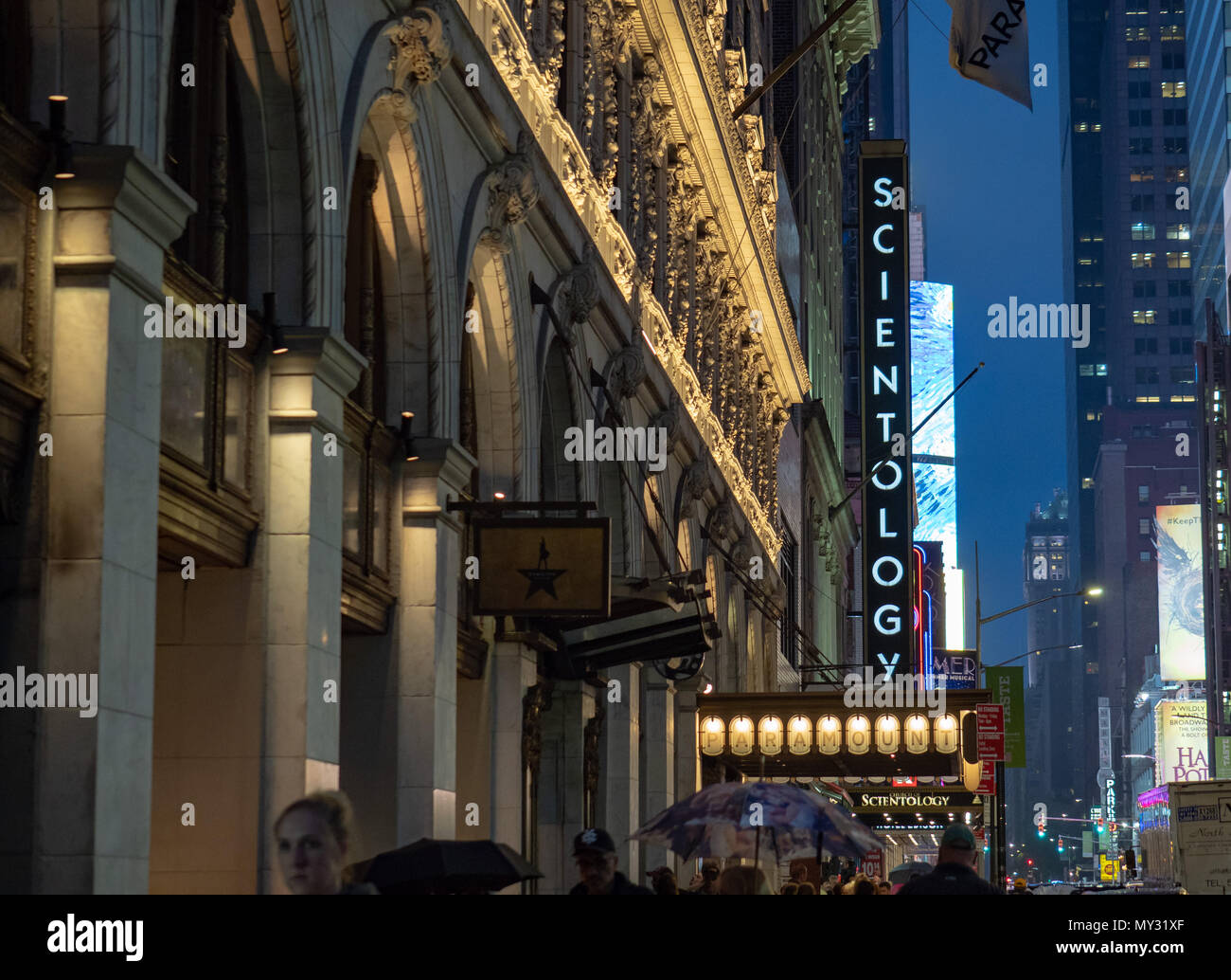 Times square church new york hi-res stock photography and images - Alamy