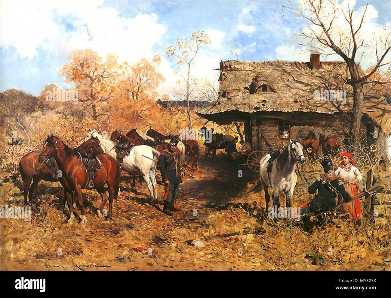 Polish ulans hi-res stock photography and images - Alamy