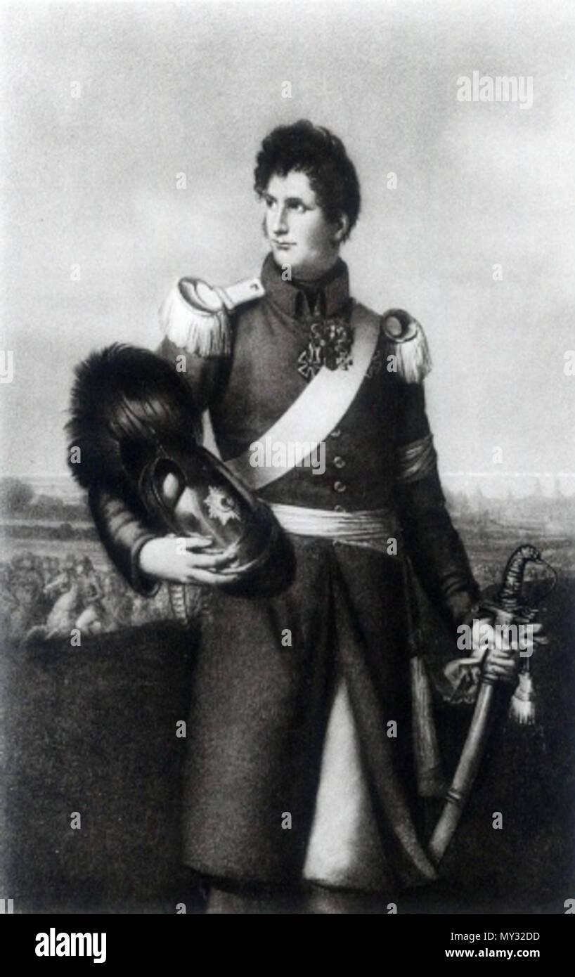 . Deutsch: Wilhelm Graf von Schwerin 1773-1815; Prussian Colonel who ...