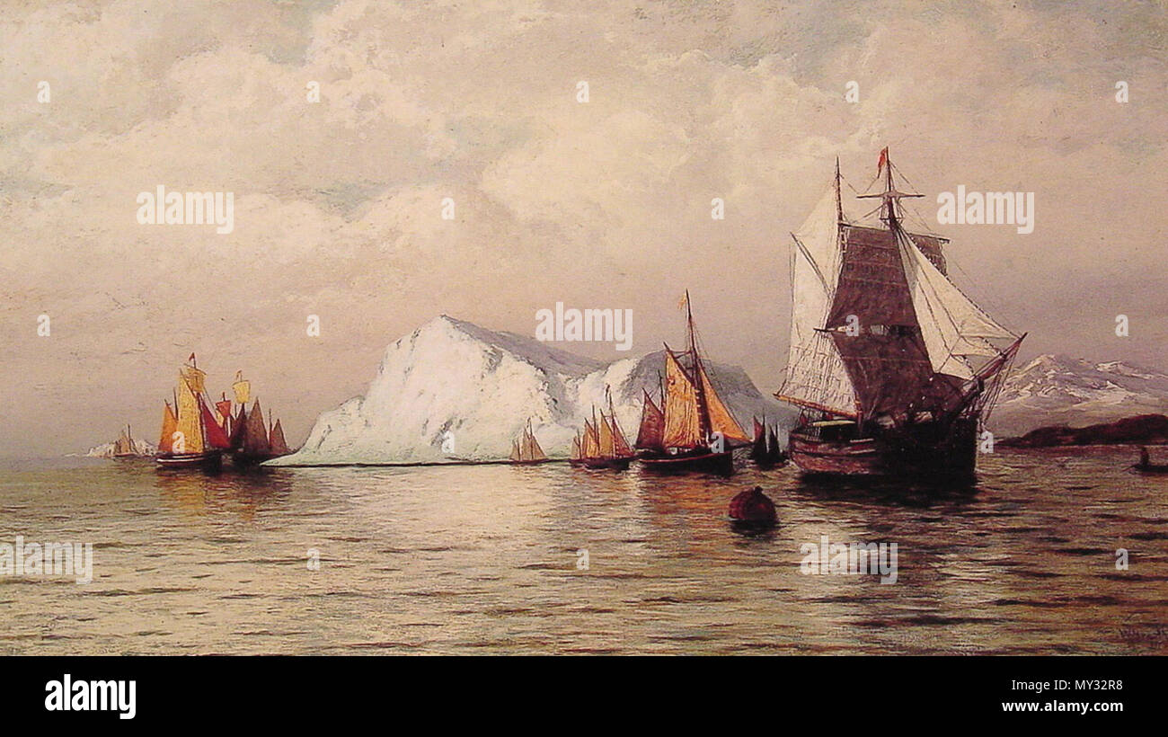 . Arctic Caravan . English: William Bradford's art 564 William Bradford Arctic Caravan Stock ...