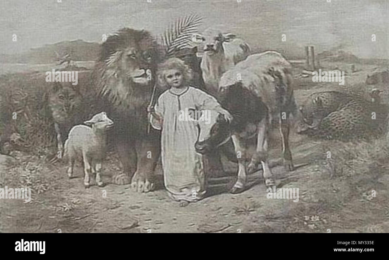 565 William Strutt Peace 1896 cropped Stock Photo - Alamy