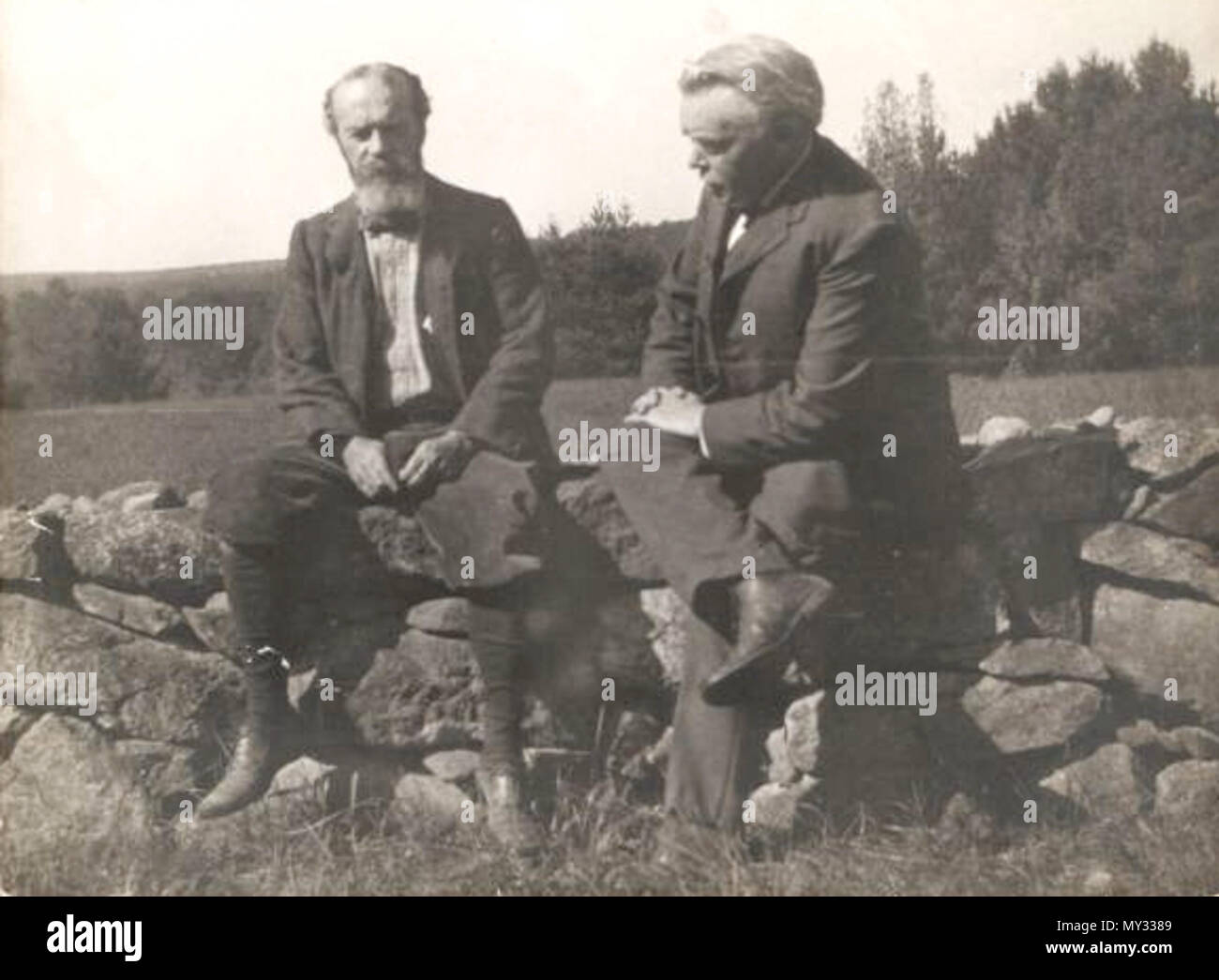 . William James and Josiah Royce in Chocorua, NH. September 1903 ...
