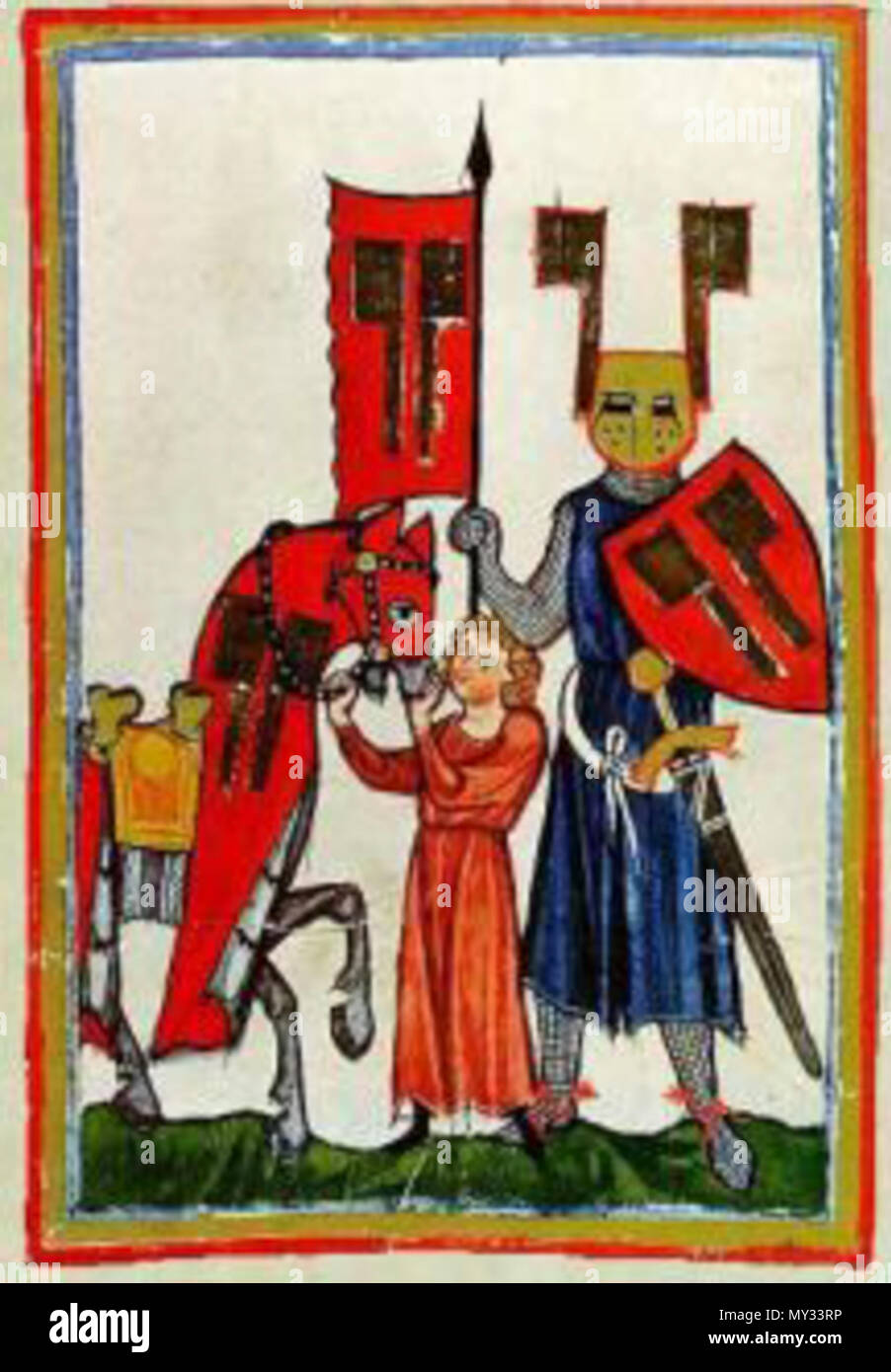 Medieval squire hi-res stock photography and images - Alamy