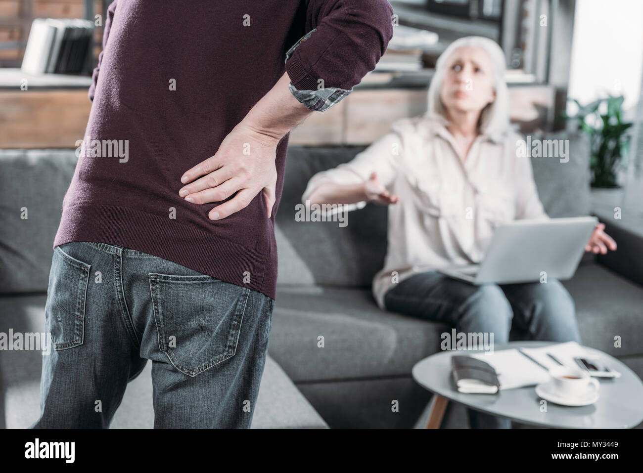 Strong back hi-res stock photography and images - Alamy