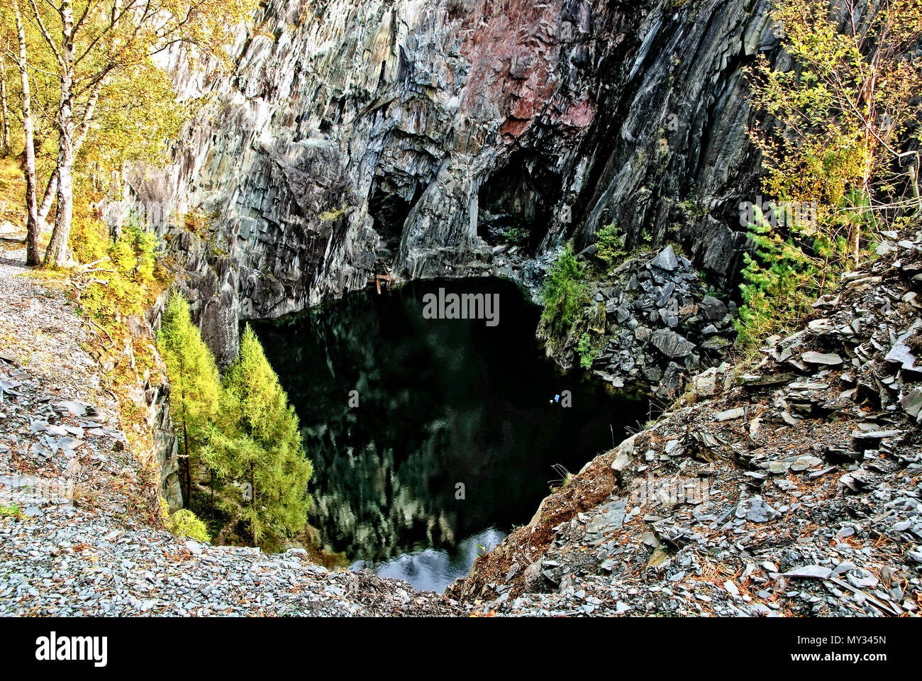 Silver quarry hi-res stock photography and images - Alamy