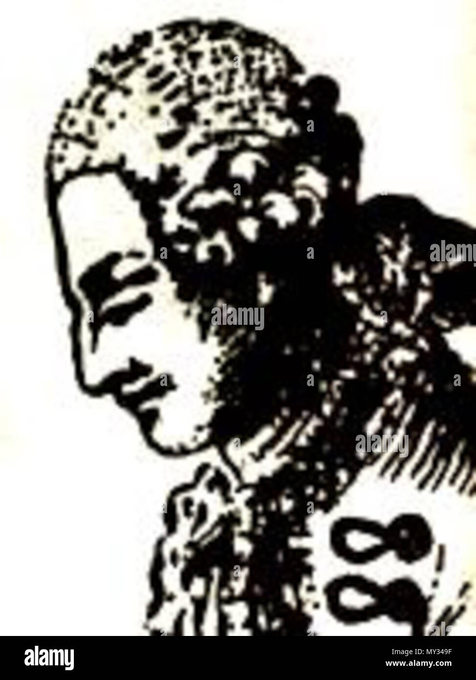 . English: Engraving of Zaharije Orfelin (1726–1785), 18th-century ...