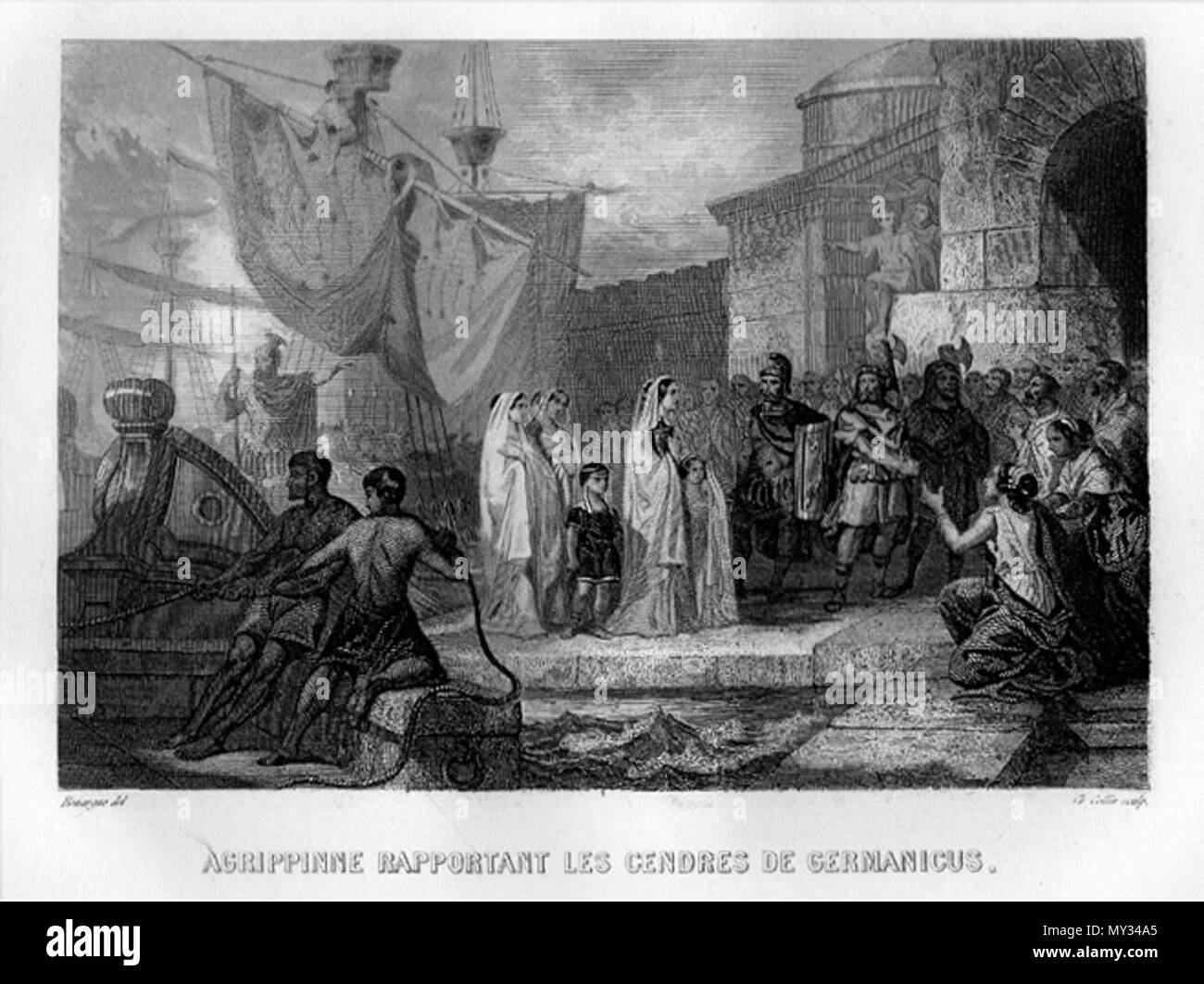 Germanicus and agrippina Black and White Stock Photos & Images - Alamy