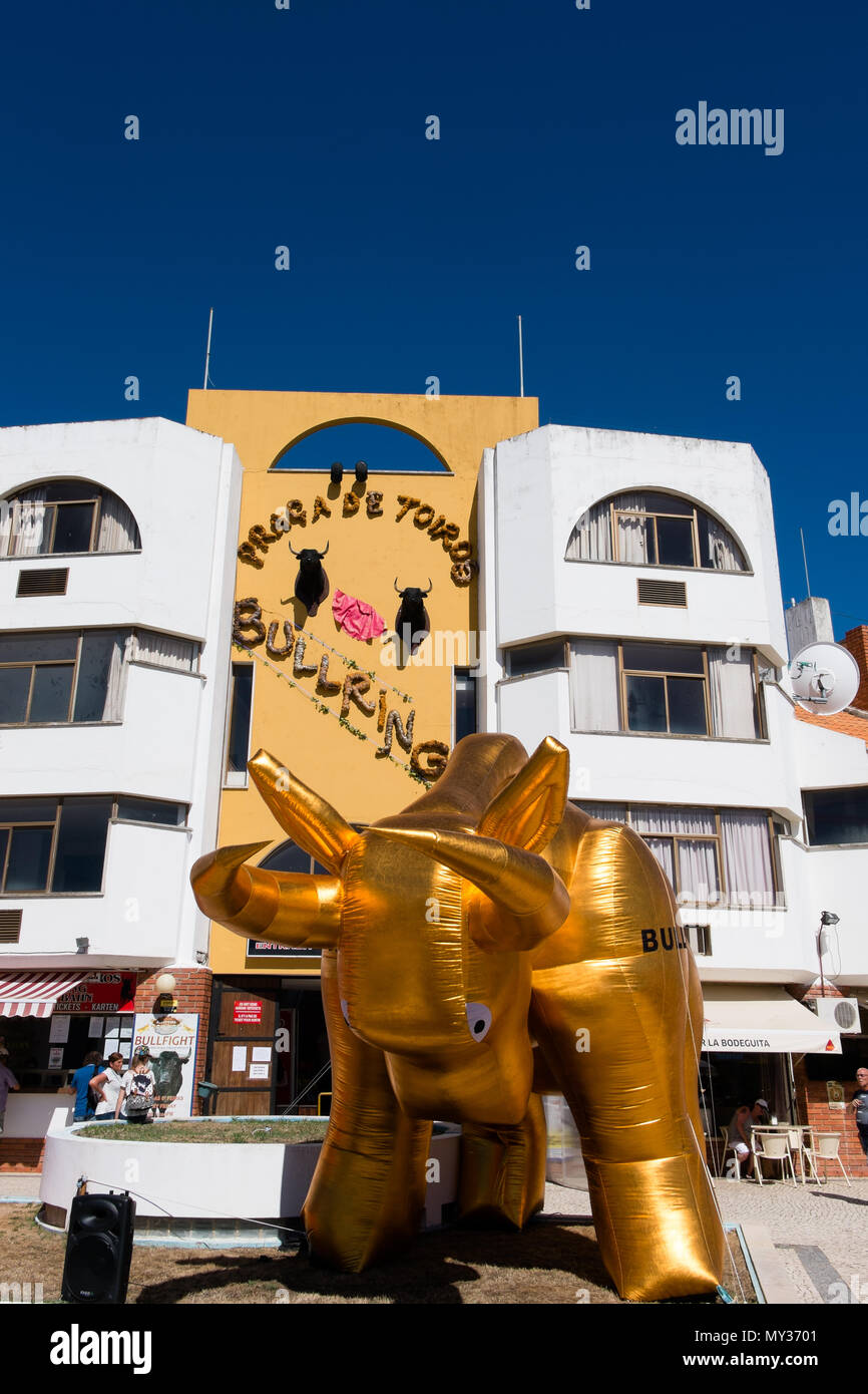 bullfighting Praça de Toiros de Albufeira Portugal Stock Photo - Alamy