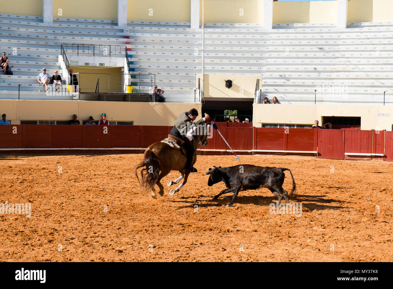 bullfighting Praça de Toiros de Albufeira Portugal Stock Photo - Alamy