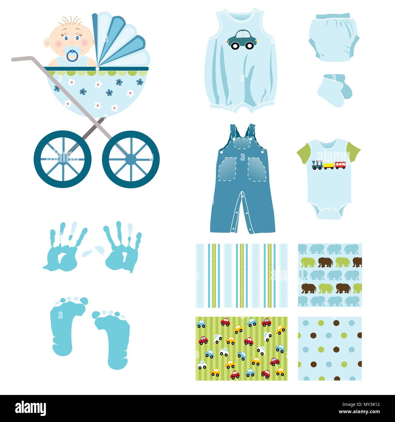 Baby elements hi-res stock photography and images - Alamy