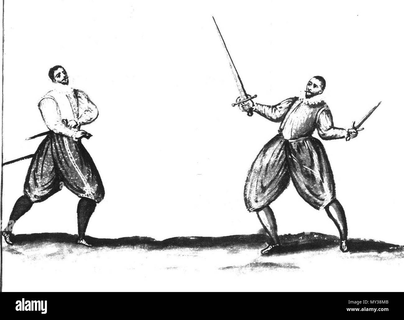 Fencing manual Black and White Stock Photos & Images - Alamy