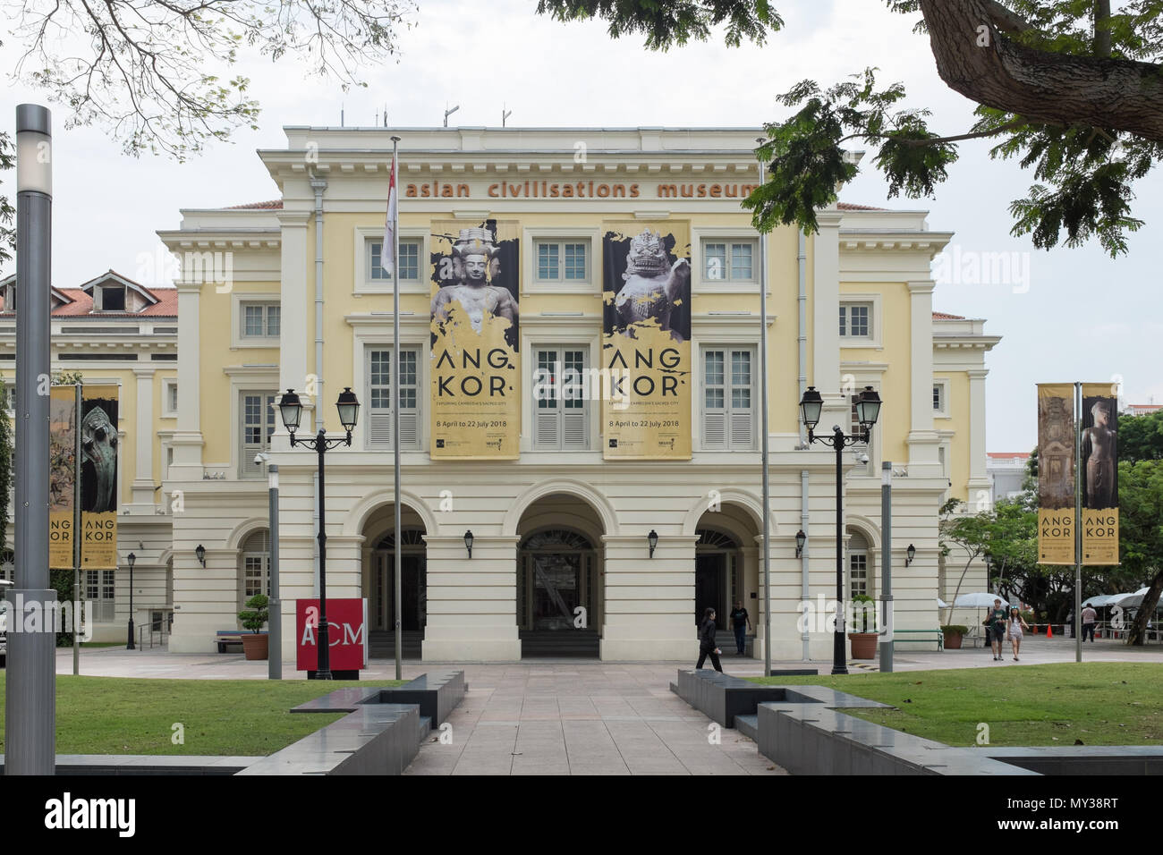 The Asian Civilisations Museum in Empress Place, Singapore Stock Photo ...