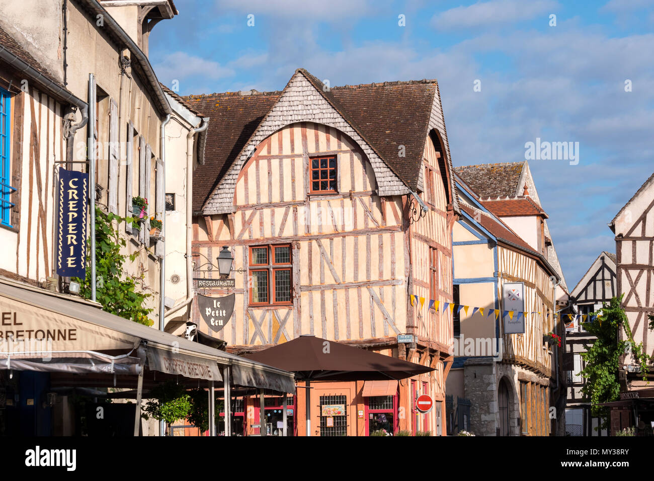 Cite Medieval Provins Seine-et-Marne Ile-de-France France Stock Photo ...
