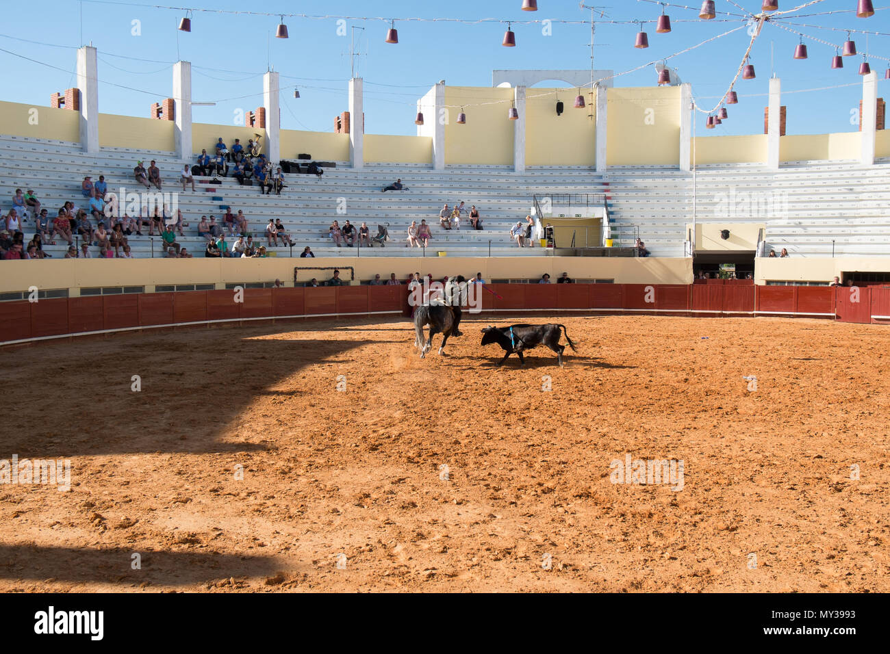 bullfighting Praça de Toiros de Albufeira Portugal Stock Photo - Alamy