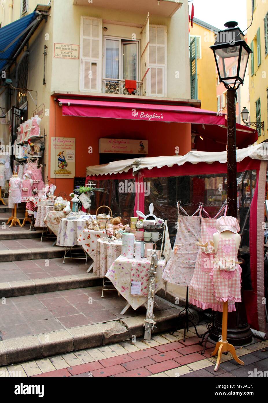 Nice's old town hi-res stock photography and images - Alamy