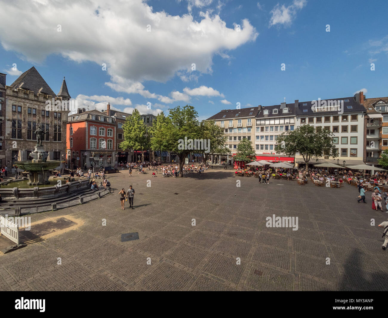 Aachen market place hi-res stock photography and images - Alamy