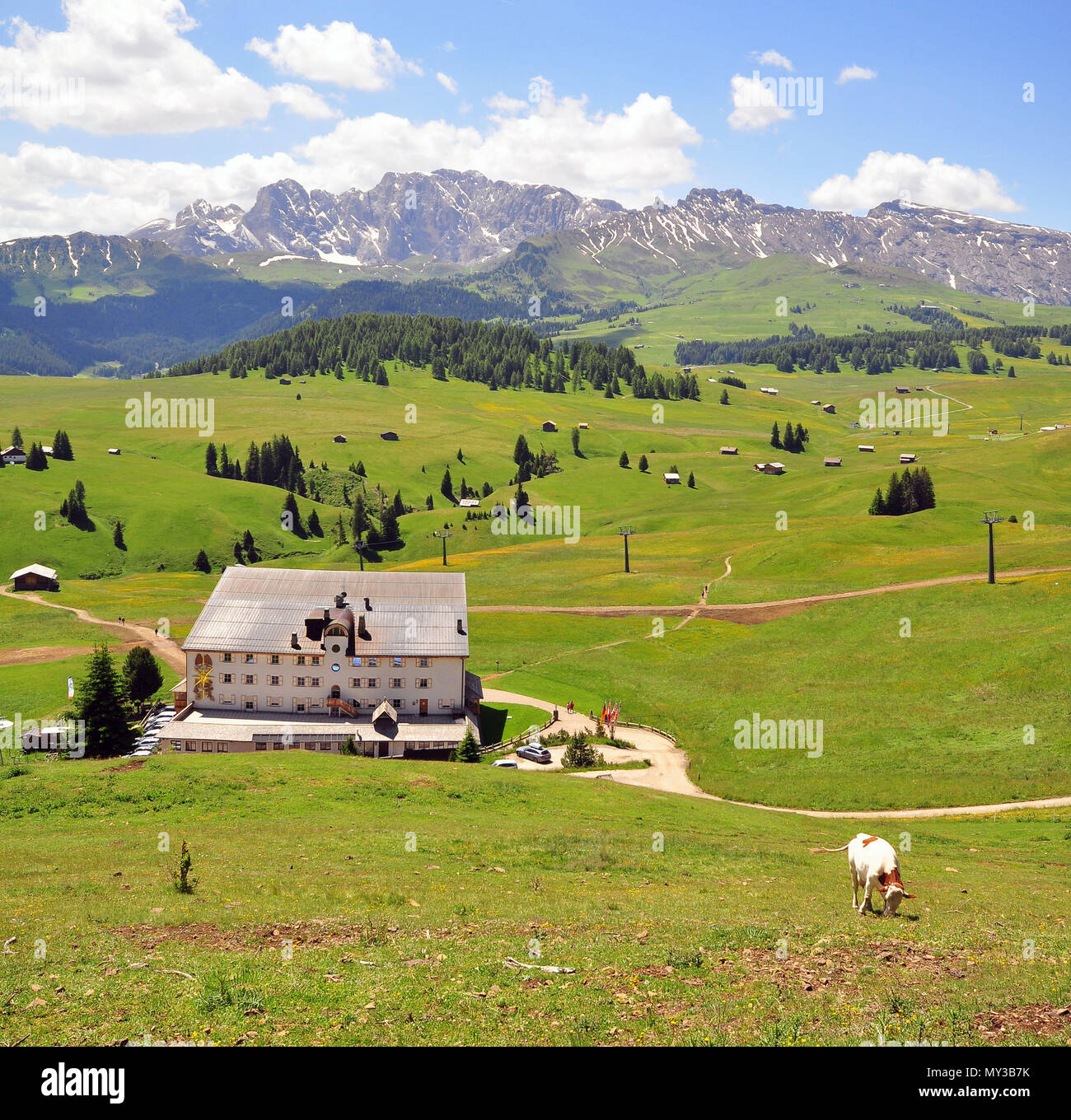Italian alps farm house hi-res stock photography and images - Alamy