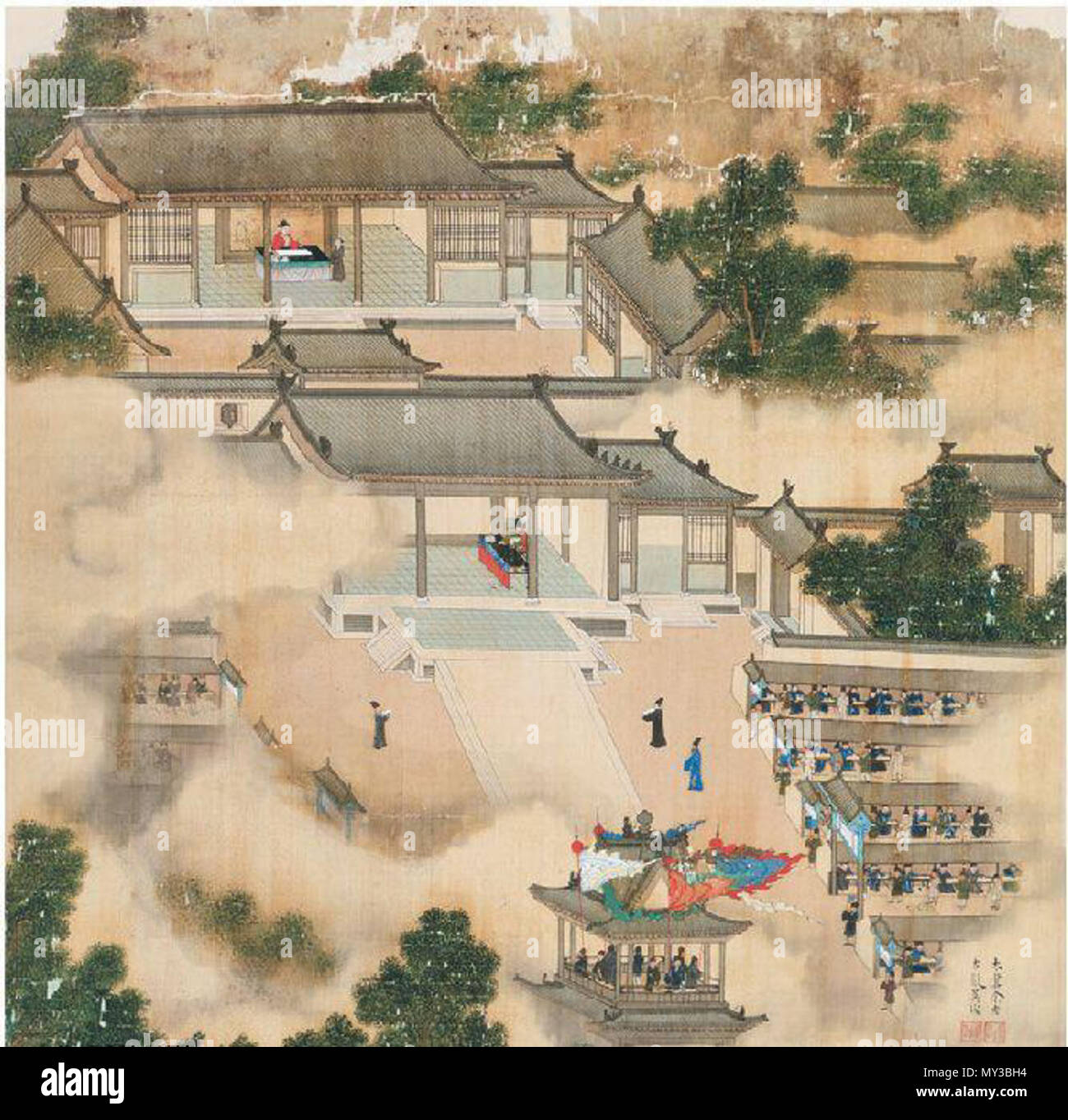 . English: This painting is one of a series (now housed in the Palace ...