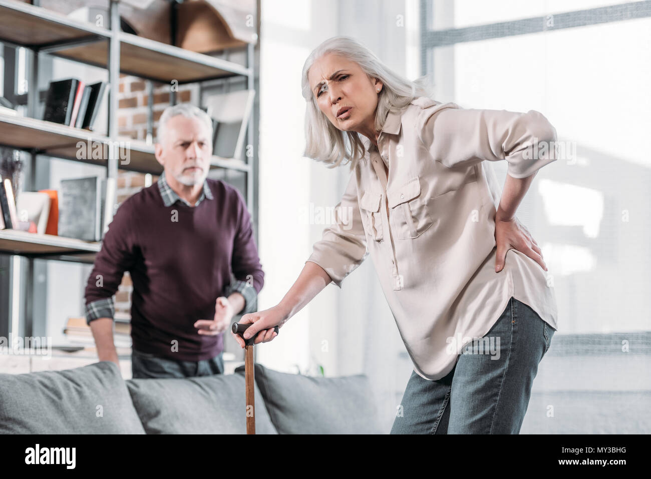 Walking pain home hi-res stock photography and images - Alamy