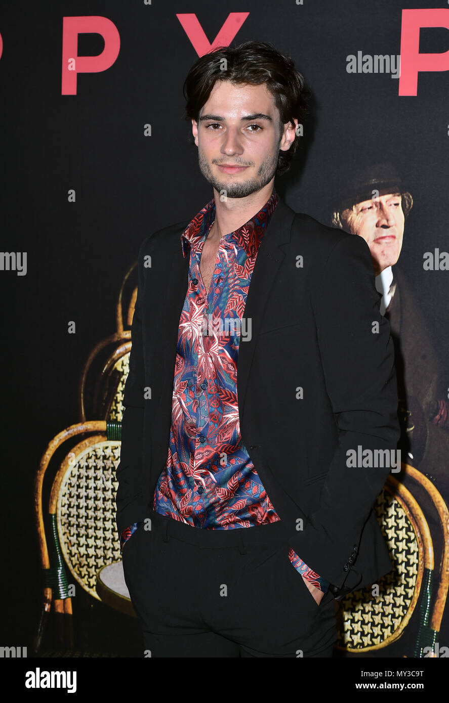 Jack Brett Anderson attending The Happy Prince Premiere held at Vue ...