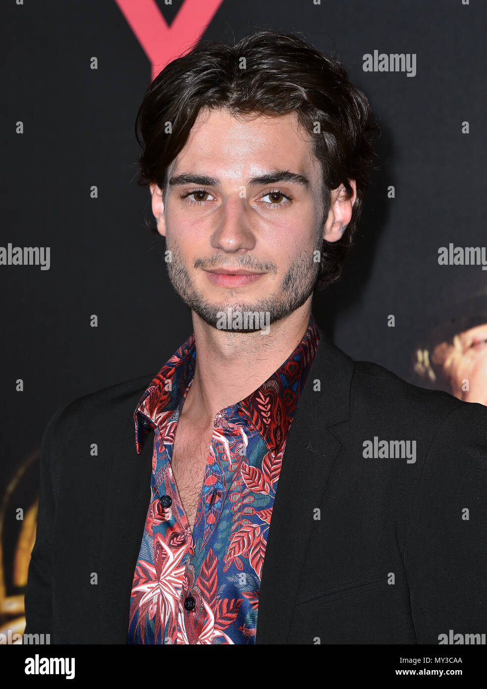 Jack Brett Anderson attending The Happy Prince Premiere held at Vue ...