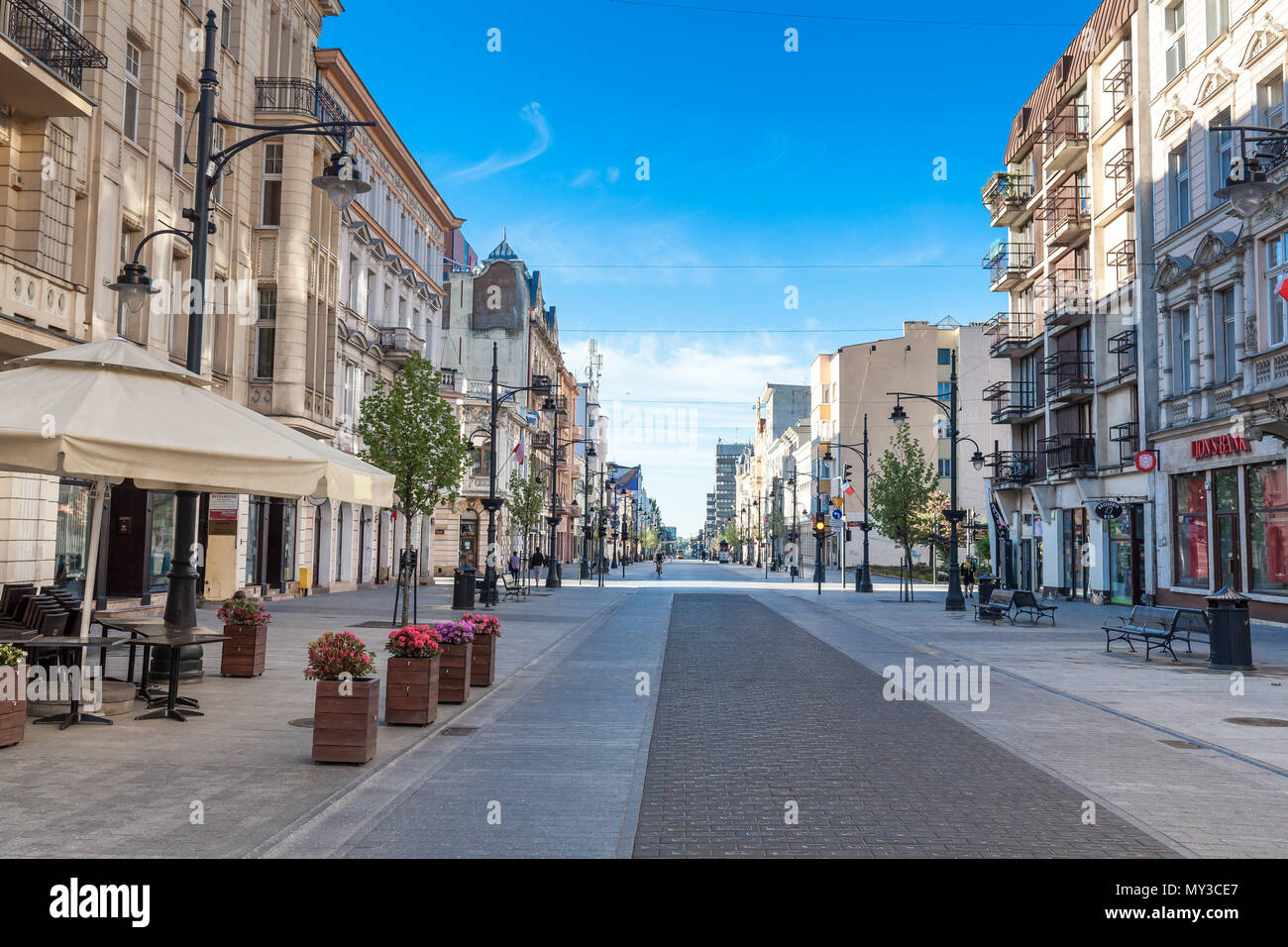 Piotrkowska street hi-res stock photography and images - Alamy