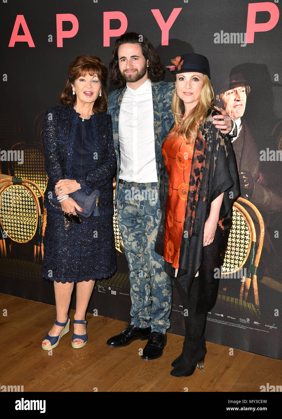 Stephanie Beacham (left) and Emma Samms (right) attending The Happy ...