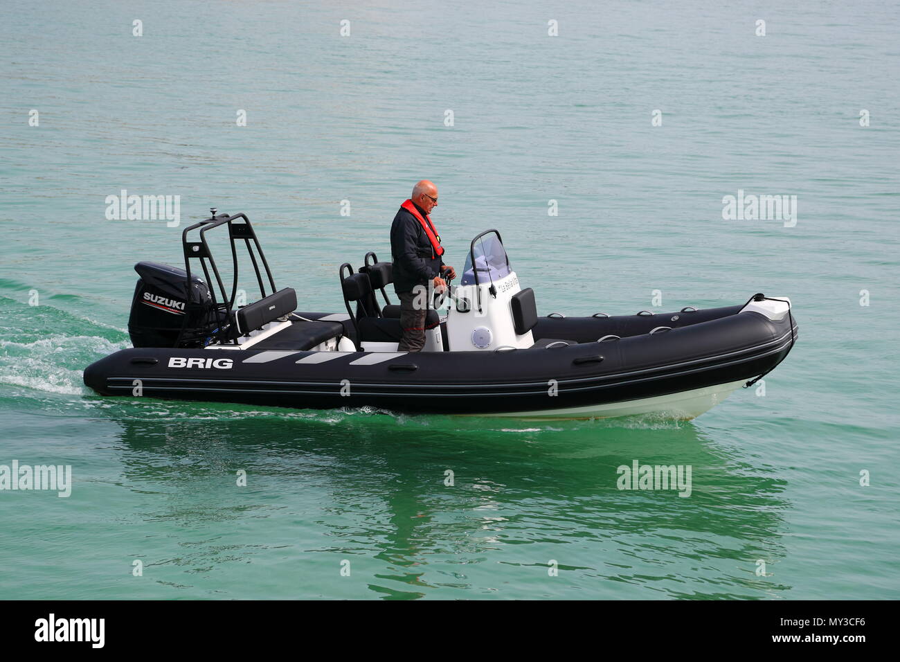 Rib boat uk hi-res stock photography and images - Alamy