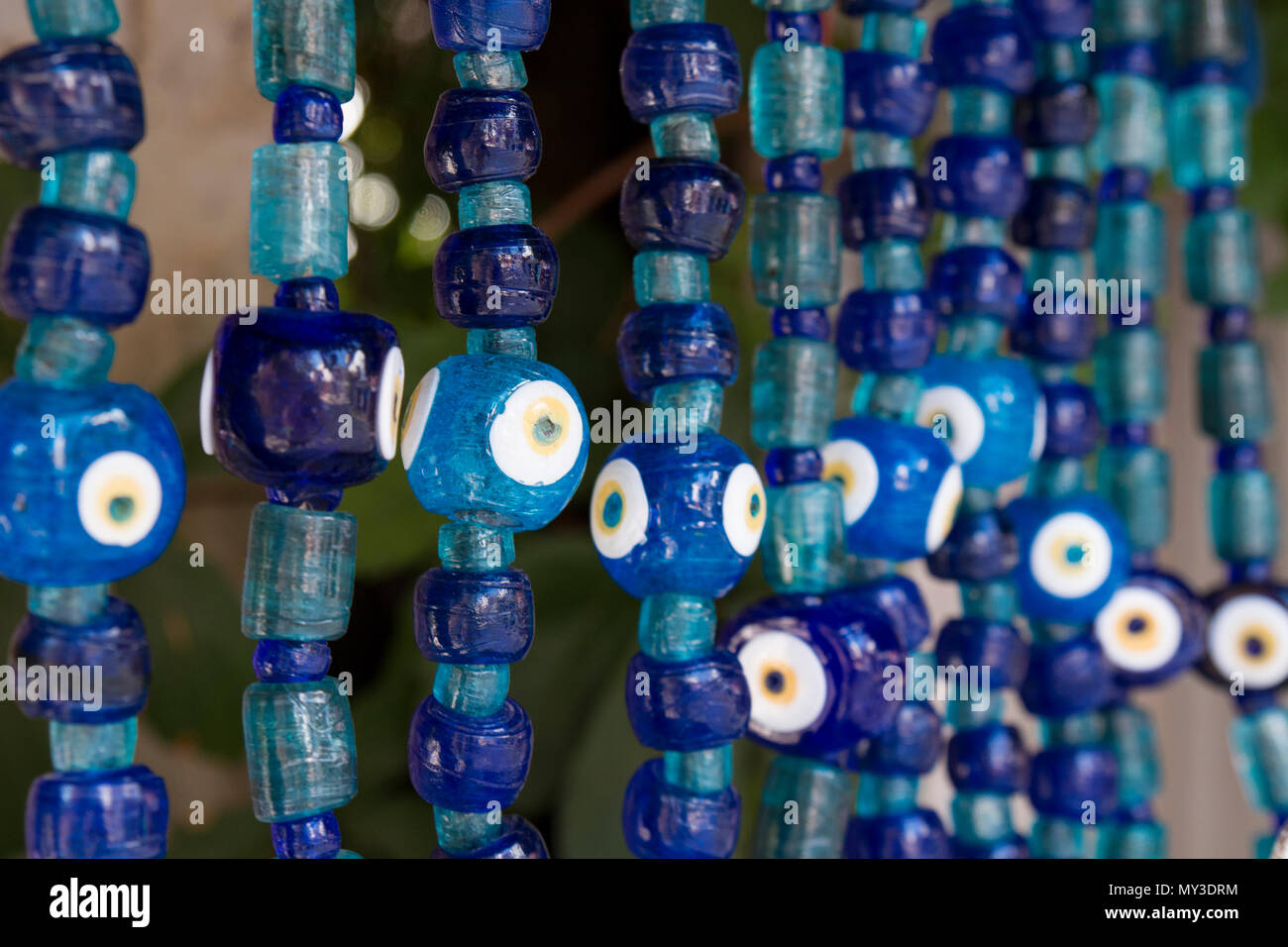 Turkish Evil eye charm amulets Stock Photo - Alamy
