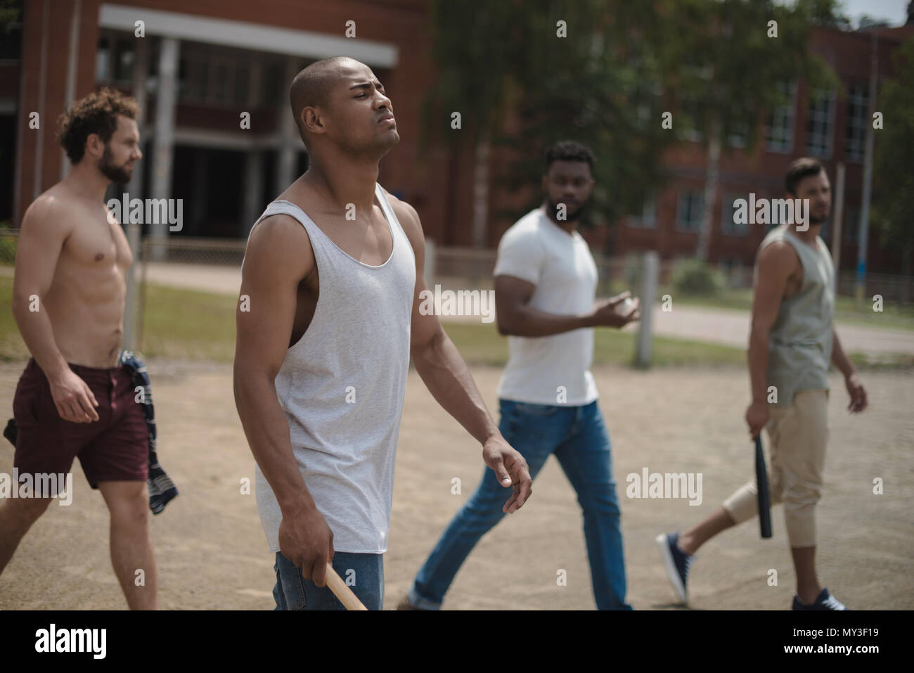 Baseball players walking hi-res stock photography and images - Alamy