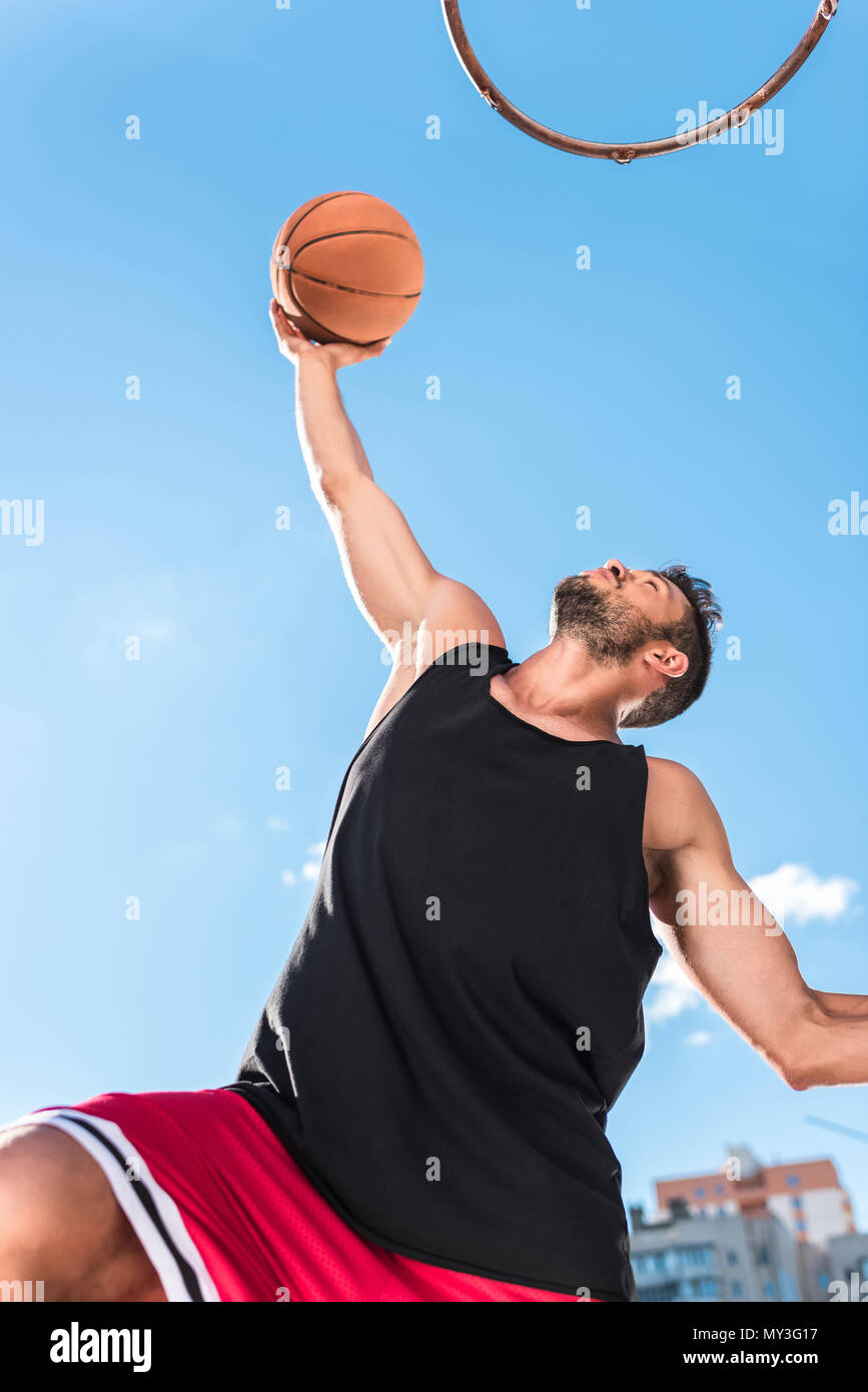 Aiming at basket hi-res stock photography and images - Alamy