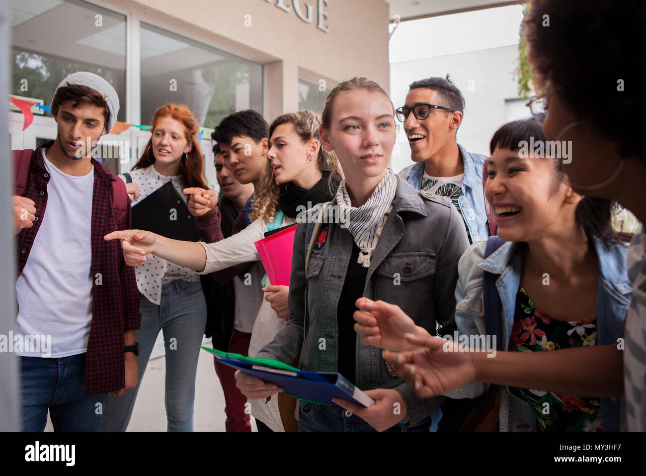 Student students information hi-res stock photography and images - Alamy