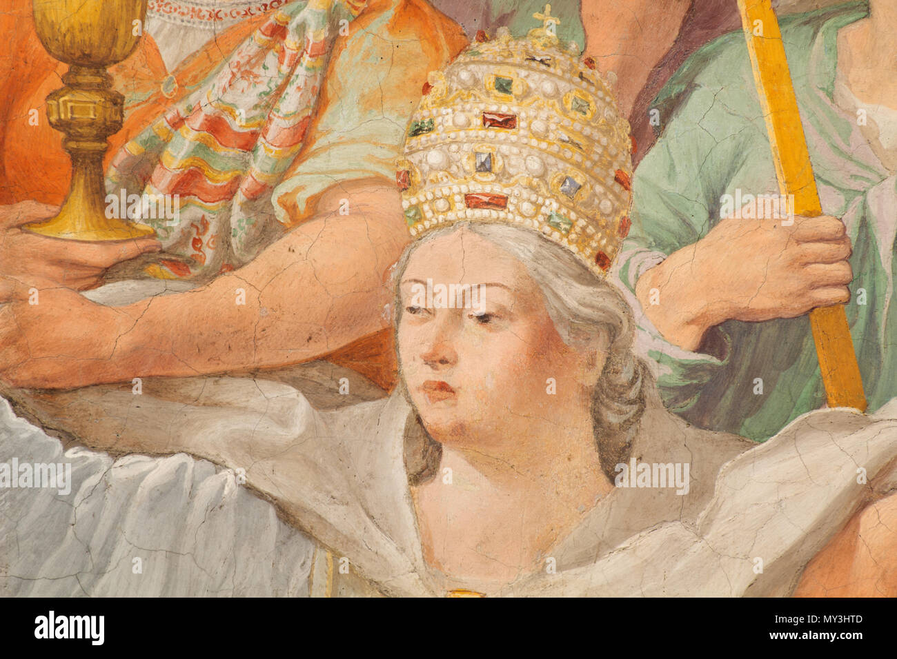 Legendary female pope hi-res stock photography and images - Alamy
