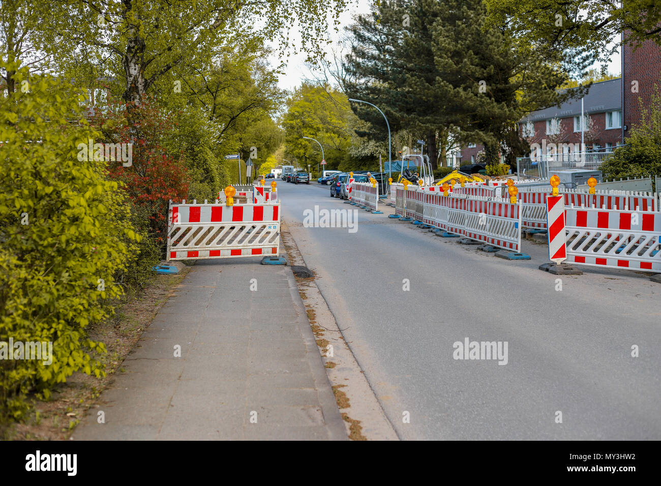 Pedestrian barrier hi-res stock photography and images - Alamy