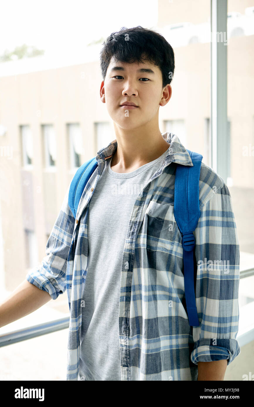 High school young male student hi-res stock photography and images - Alamy
