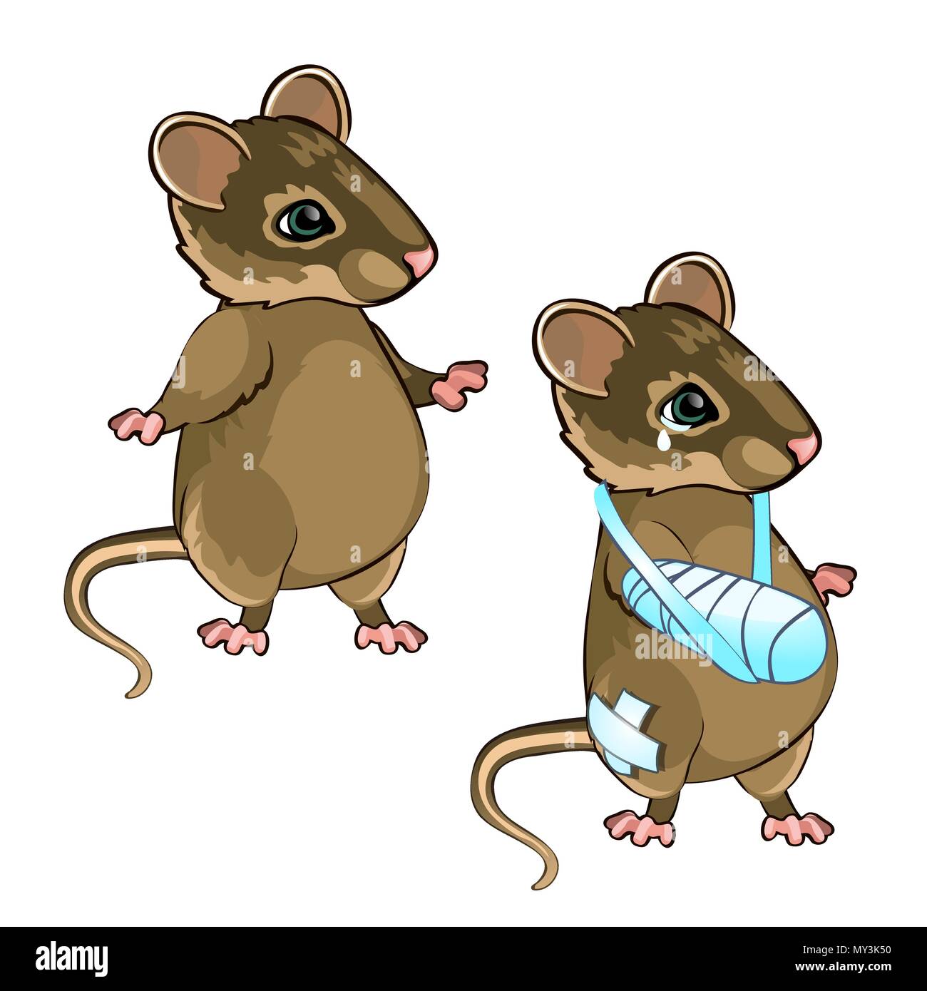 Diseased wildlife Stock Vector Images - Alamy