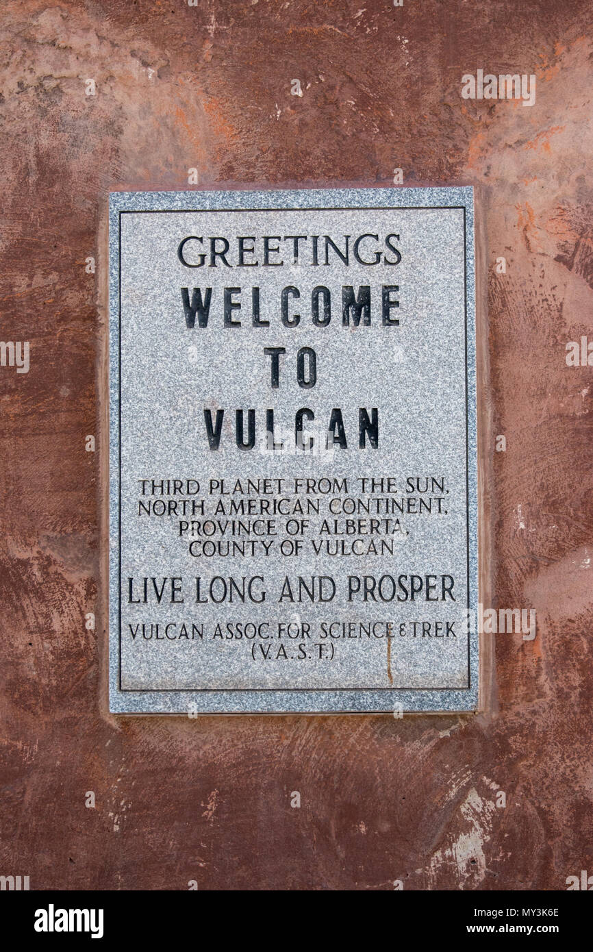 Dedication plaque on the base of Vulcan Starship FX6-1995-A monument ...