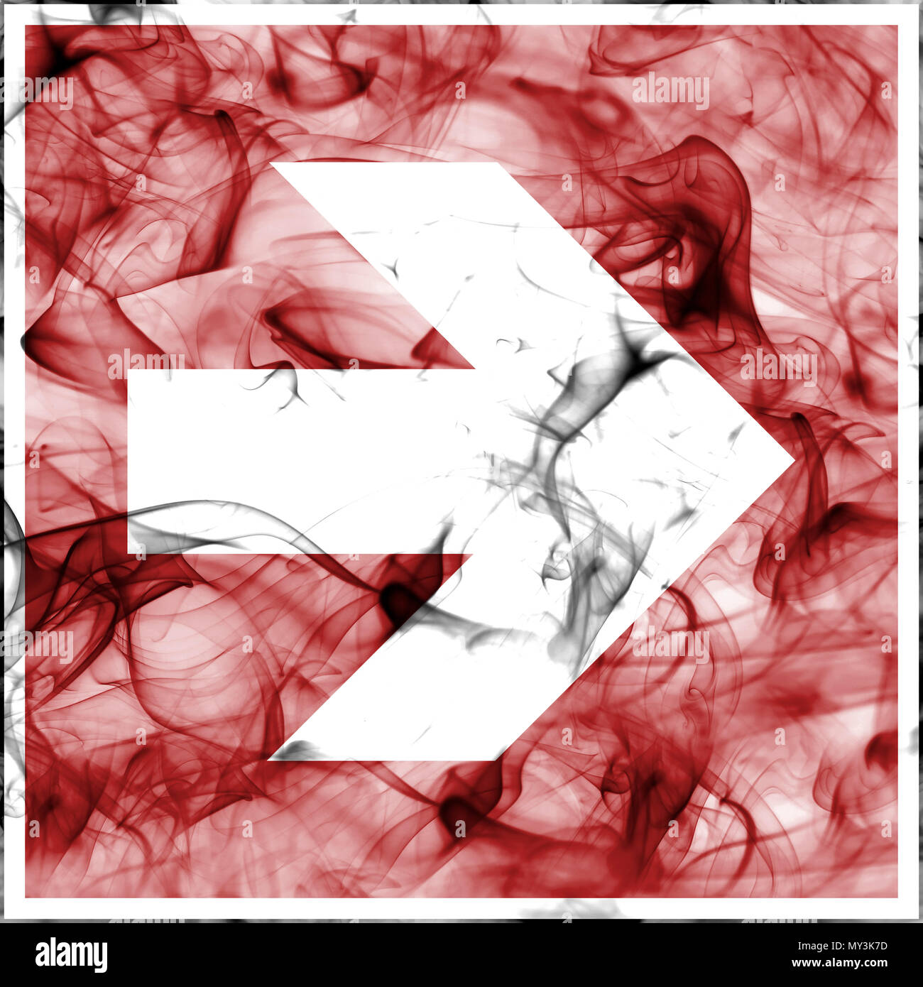 Emergency smoke symbols for firefighting equipment. Standard fire ...