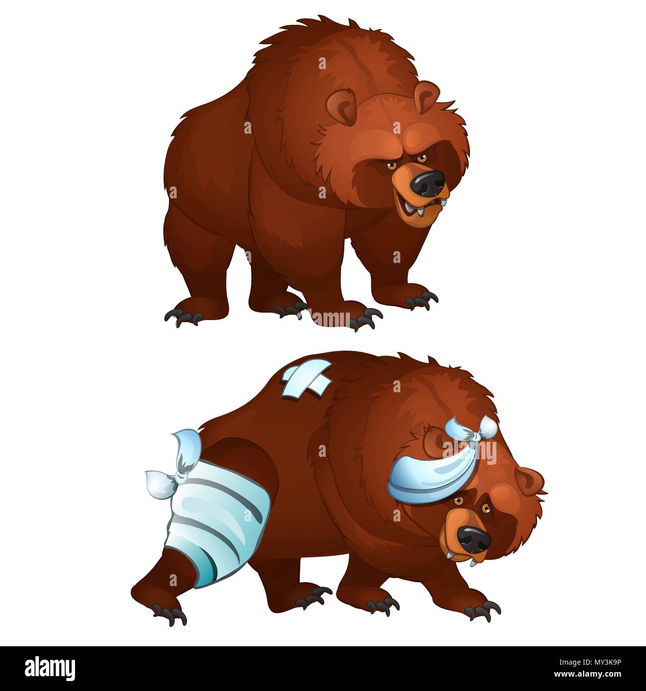 Animal trauma Stock Vector Images - Alamy
