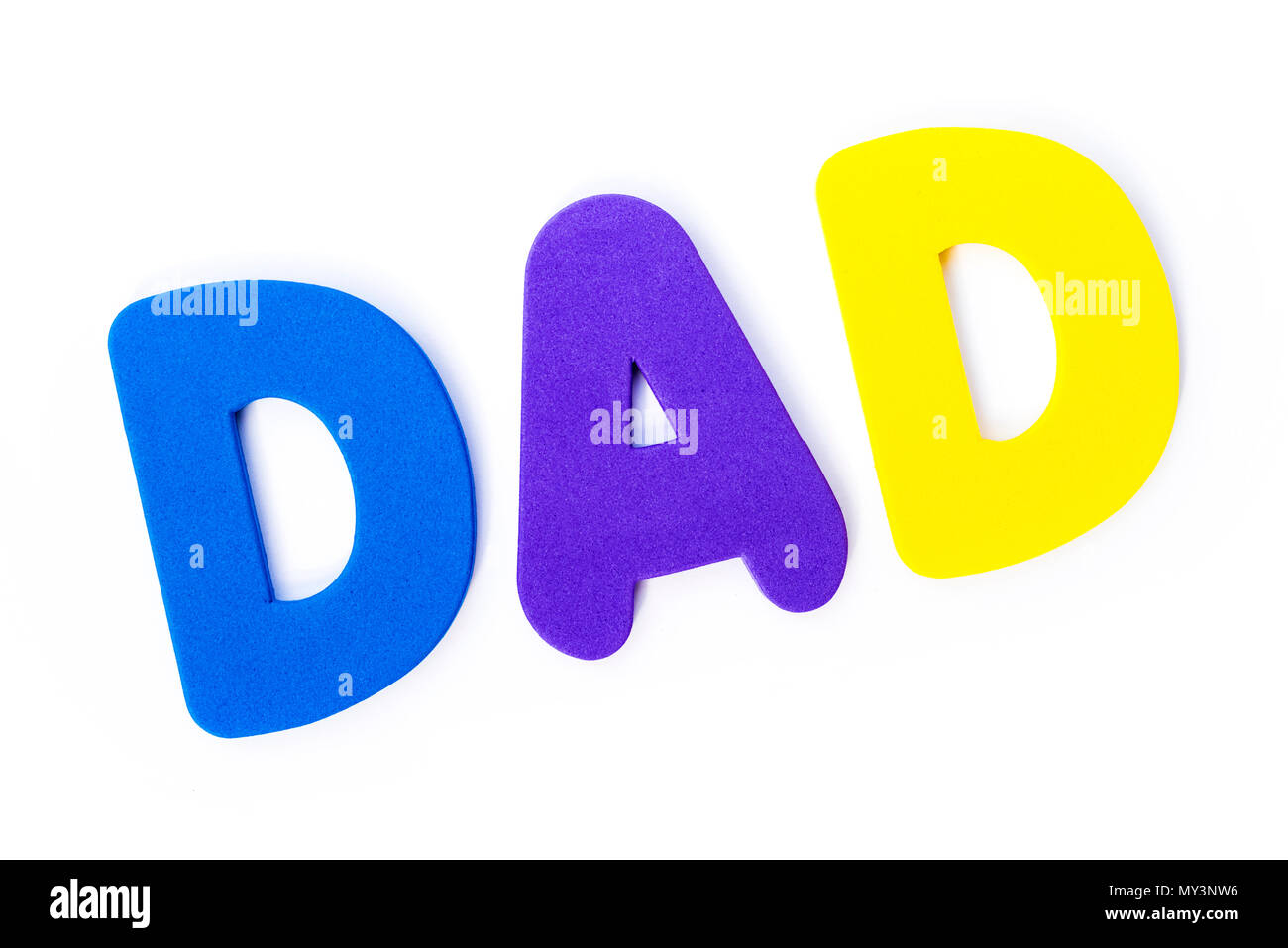 Family name letters Cut Out Stock Images & Pictures - Alamy