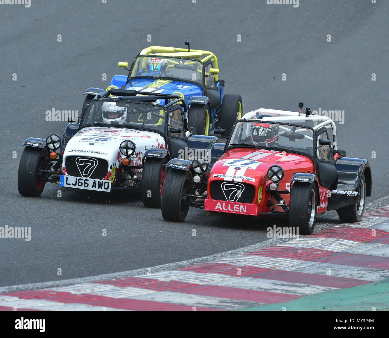 Tom Allen, Daniel Halstead, Caterham Roadsport, Caterham Roadsport ...
