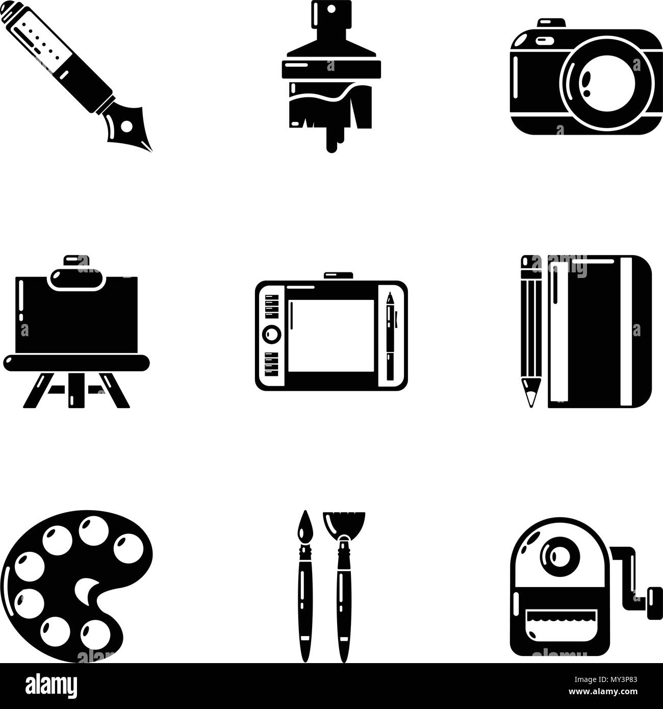 Painting society Stock Vector Images - Alamy