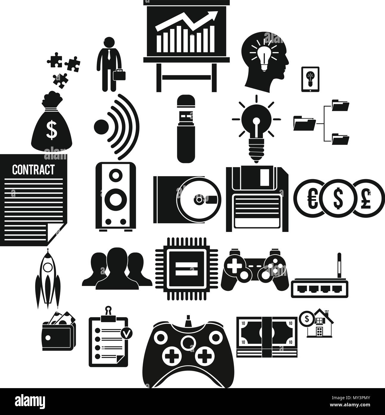 Project manager tech Stock Vector Images - Alamy