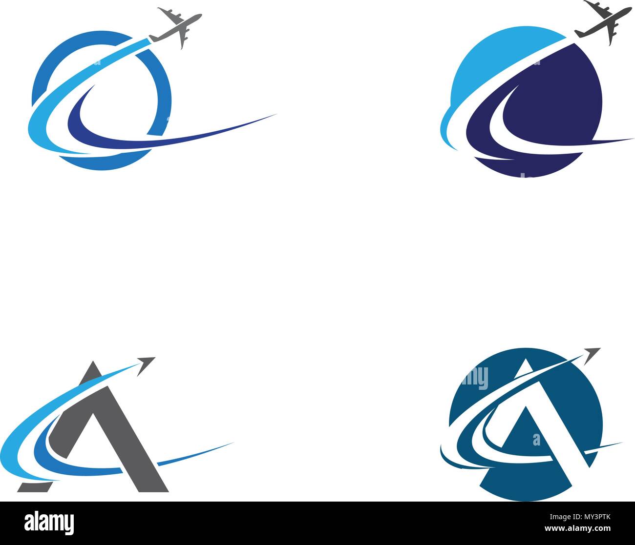 Airplane icon vector illustration design Logo Template Stock Vector ...
