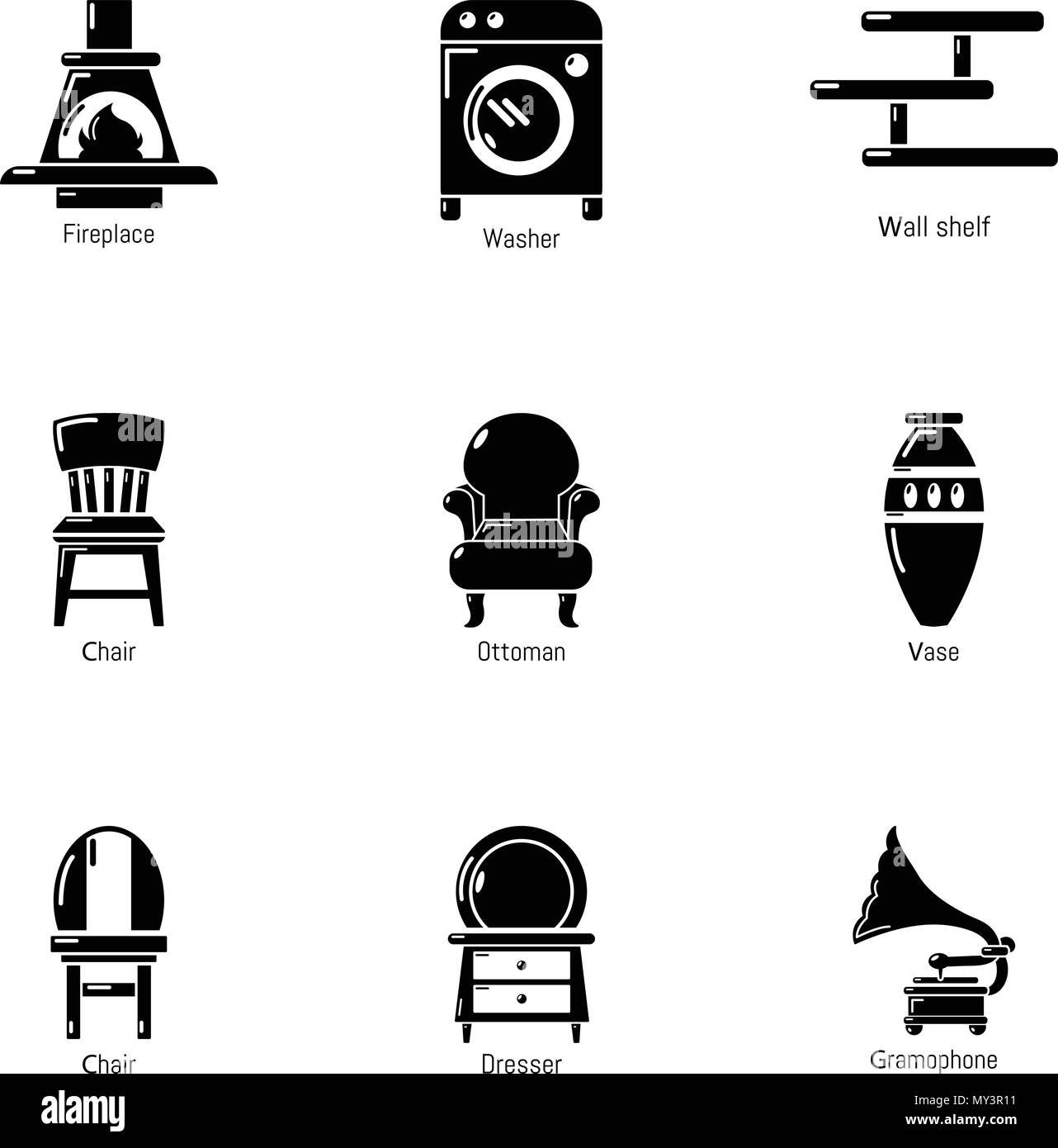 Domestic atmosphere Black and White Stock Photos & Images - Alamy