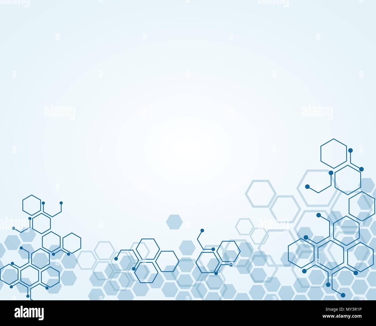 Abstract medical background substance and molecules design Stock Vector ...